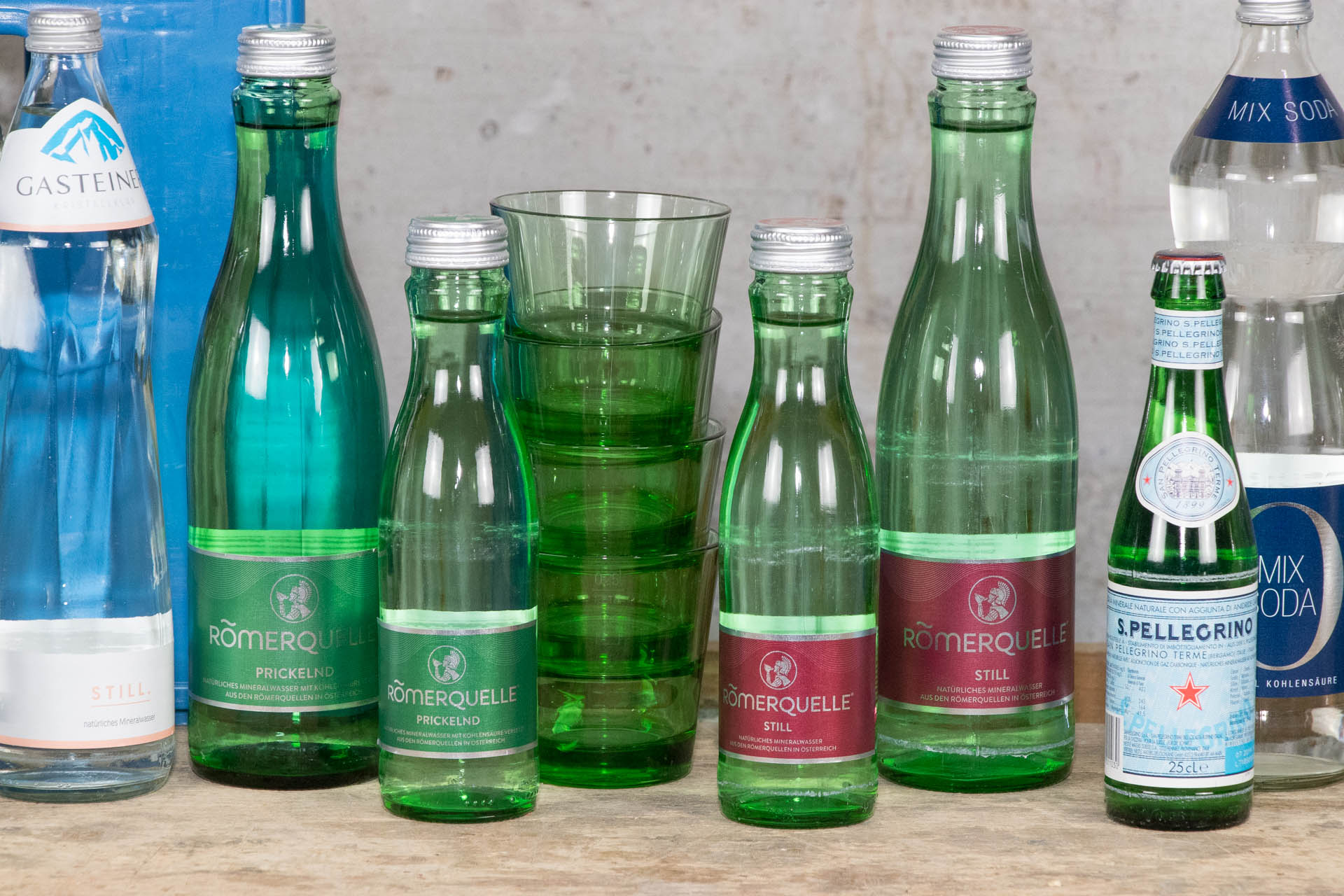 Mineralwasser, Tafelwasser für die Gastronomie kaufen bei Getränke Hörl ...