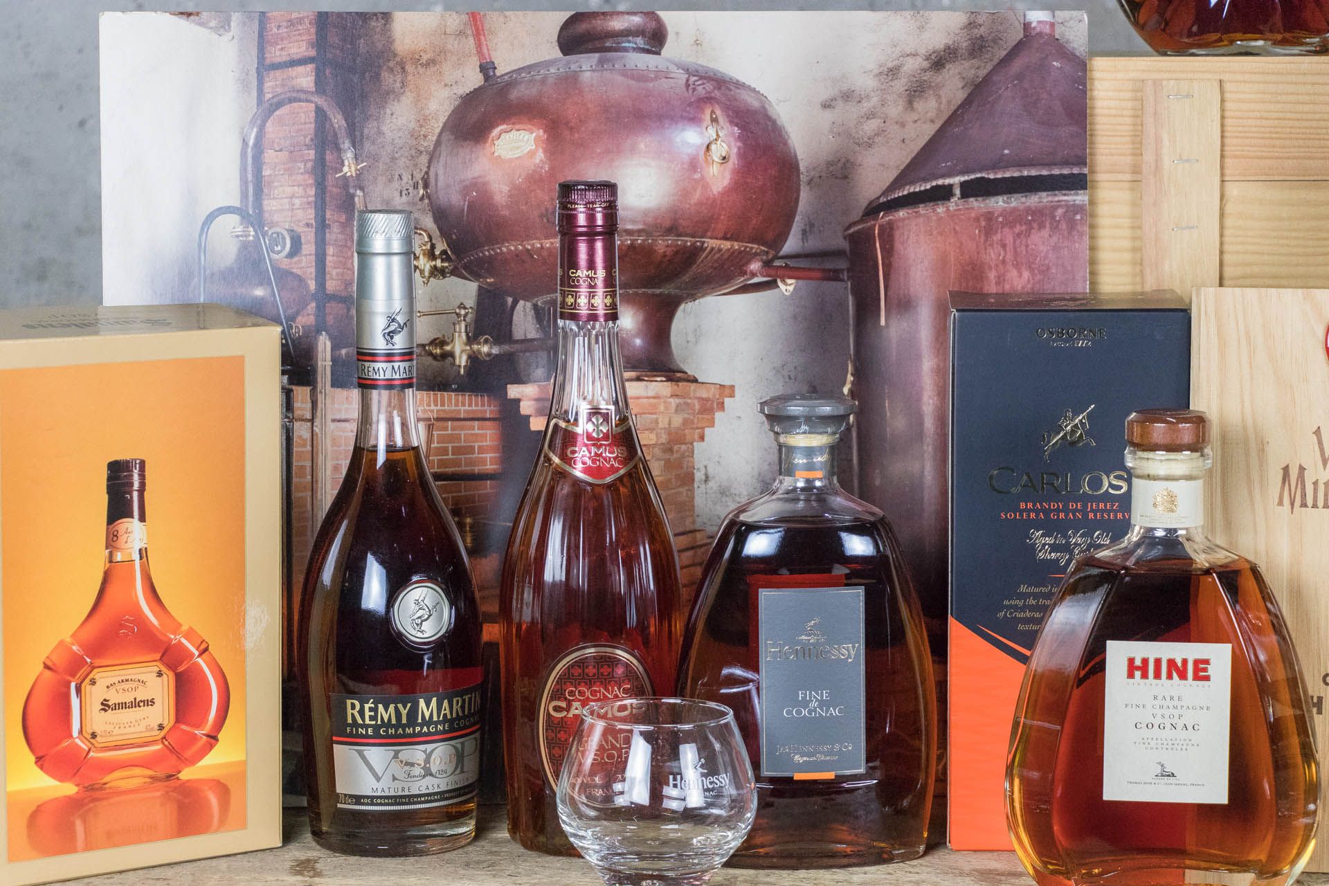 Weinbrand und Cognac im Getränkehandel Pinzgau kaufen